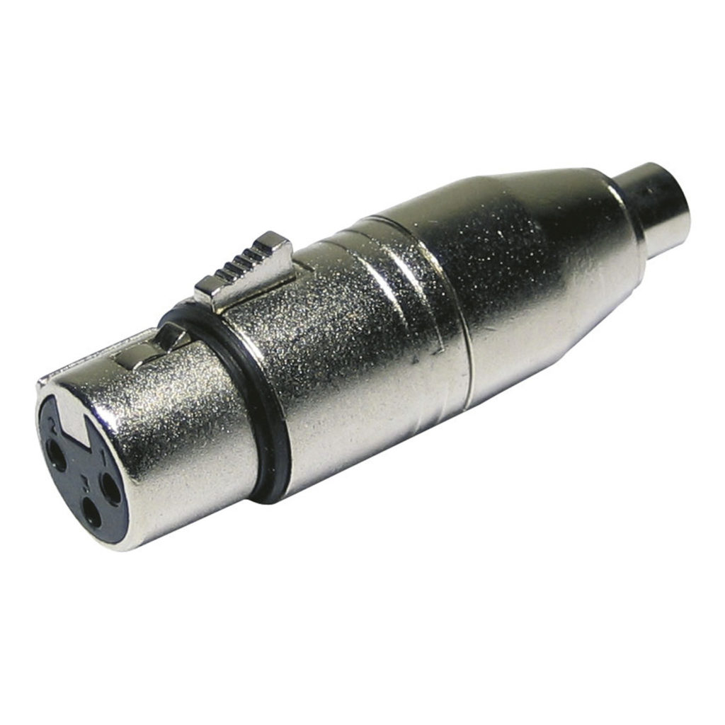 Audiophony Adaptateur XLR femelle vers RCA femelle ADA/XFRF – FOTELEC
