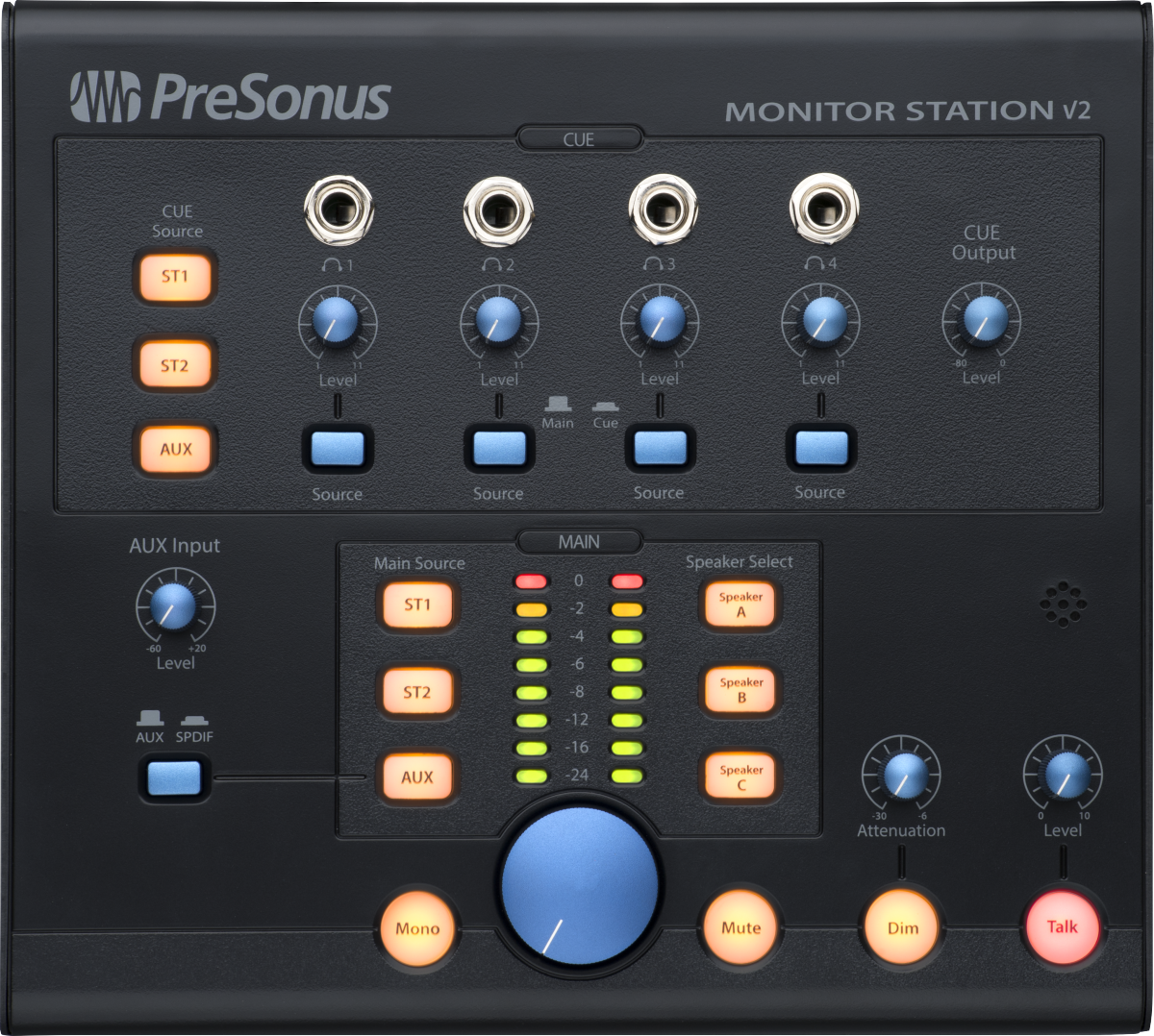 Presonus Monitor Station V2 Monitoring Controller – FOTELEC